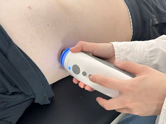 Liverscan, the world’s first handheld wireless liver biopsy instrument ...